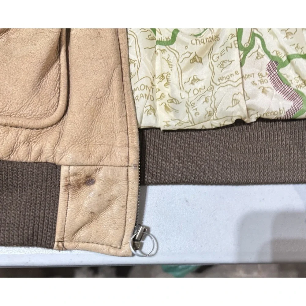 Flight Mode | Jackets & Coats | Vtg Aberdeen Genuine Brown Leather ...